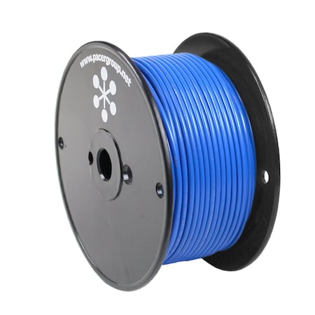 Pacer Group Primary Wire, Marine, 16 AWG, 1C C, Blue, PVC, Stranded, 600V, 250 ft. WUL16BL-250 ...